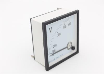 China Moving Iron 96*96mm Series Analog Panel Meter Voltage Meter AC 0-500V for sale