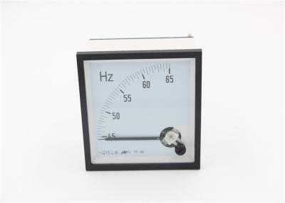 China Moving Iron 96*96mm Series Analog Panel Meter Hz Meter AC 45-65Hz for sale