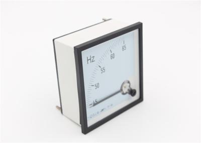 China 96*96mm Series Analog Panel Meter Frequency Meter AC 45-65Hz Moving Iron Type for sale