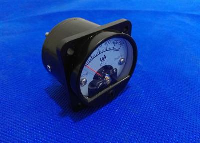 China 0-500uA DC Analog Panel Amp Meter SO-45 Series Round Shape 47*47mm for sale