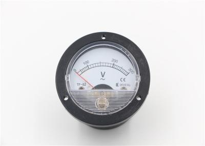 China SO-52 Series Round Analog Panel Meter Voltmeter 0-300V AC Voltage Meter for sale
