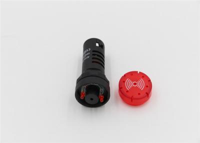China AD16-22D Series Signal LED Indicator Lamp 220V AC Red Color With Buzzer for sale