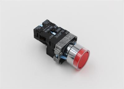 China Momentary Flat Electronic Ac Push Button Switch Insulation Resistance For Magnetic Starter for sale