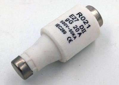 China Screw Base E27 Waterproof Fuse Holder 100KA Breaking Low Voltage for sale
