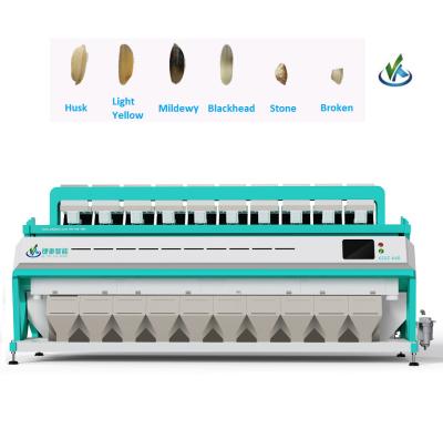 China Rice / Corn / Maize Sorting Machine / Grains Color Sorter 8 - 16T/H for sale