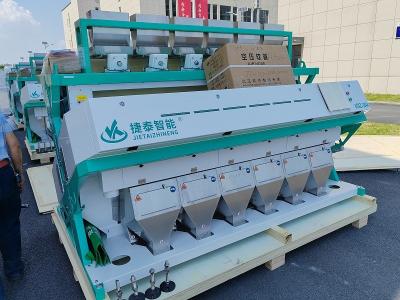 China 6/384 Channels 4-8T/H Grain Sorting Machine More 99.99% Accuracy 220V 50Hz for sale