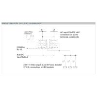 China 1U Integrated / Standalone Telecom Power System 3kVA 1phase 220VDC Eltek Rectiverter for sale