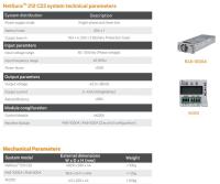 China Vertiv NetSure 212 C23 Dual Output Telecom DC Power System 48V 300A for sale