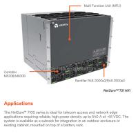China Vertiv Netsure 731 A91-S2 48V DC Power System 3kW-31.5kW 540A with Rectifier R48-3000e3 for sale