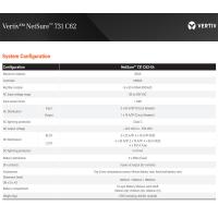 China Vertiv Netsure 731 C62 48V 300A Telecom DC Power System Indoor Cabinet with R48-3000e3 Rectifier for sale
