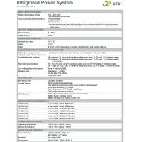 China Eltek Integrated DC Power System 19 Inch 23 Inch Subrack 6 RU to 12 RU 480A for sale