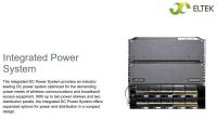 China Eltek Integrated DC Power System 19 Inch 23 Inch Subrack 6 RU to 12 RU 480A for sale