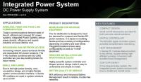 China Eltek Integrated DC Power System 19 Inch 23 Inch Subrack 6 RU to 12 RU 480A for sale