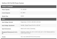 China Original Emerson / Vertiv Rectifier System -48V 600A Netsure 502 Full DC Power System for sale