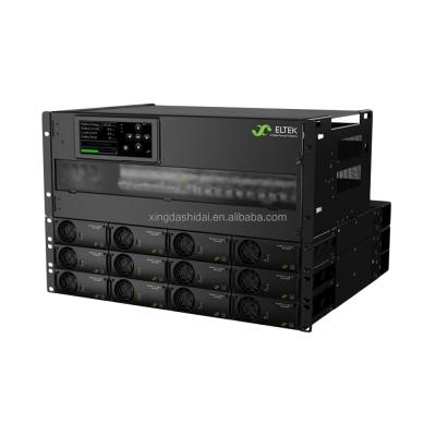China 19inch 4U Telecom Hybrid System Eltek Flatpack2 48V/24KW With Integrated Rectifier for sale