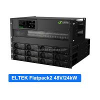 China 19inch 4U Telecom Hybrid System Eltek Flatpack2 48V/24KW With Integrated Rectifier for sale