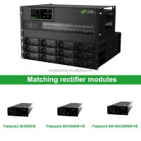 China 19inch 4U Telecom Hybrid System Eltek Flatpack2 48V/24KW With Integrated Rectifier for sale