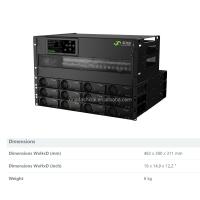 China 19inch 4U Telecom Hybrid System Eltek Flatpack2 48V/24KW With Integrated Rectifier for sale