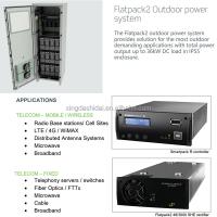China Eltek Flatpack2 36kW DC48V 700A Outdoor Power System IP55 Enclosure for sale