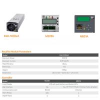 China Netsure 2100 A31 48V 40A 60A 1U Rack Embedded DC Power Supply System Telecom Hybrid for sale