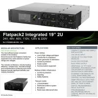 China Eltek Flatpack2 Integrated 19inch 2U DC Power Supply System 48V 300A for sale