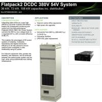 China Eltek Flatpack2 DC DC 380V 54V Telecom Hybrid Power System 36KW 72KW 108KW for sale