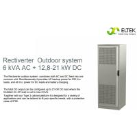 China Eltek Rectiverter Outdoor System 6kVA AC 12.8-21kW DC for Telecom Railway Metro Power Utilities for sale