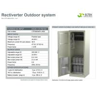 China Eltek Rectiverter Outdoor System 6kVA AC 12.8-21kW DC for Telecom Railway Metro Power Utilities for sale
