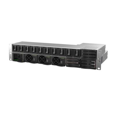 China Smartpack S Controller FPS 24V Rectifier 2-pole Distribution Flatpack S HE 24V 2U 3R Eltek Rack DC Power System for sale