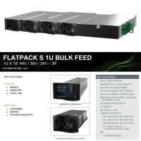 China Eltek Flatpack S 1U Bulk Feed 125A Rack Mount DC Power System 24V 36V 48V for Marine Telecom for sale