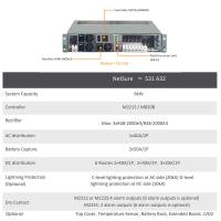 China Vertiv Netsure 531 A32 6kW 48V DC Power System Rack Mount with R48-2000e3 Rectifier for sale