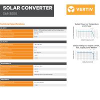 China Emerson Vertiv eSure Solar Converter 48V 3000W MPPT S48-3000 61A for sale