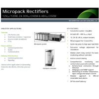 China Eltek Rectifier Module Micropack 12V 120W 24V 240W 48V 250W CC for Telecom Power Systems for sale