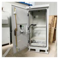 China IP66 IP65 Steel Outdoor Telecom Equipment Cabinet Weather Resistant 19 Inch for sale