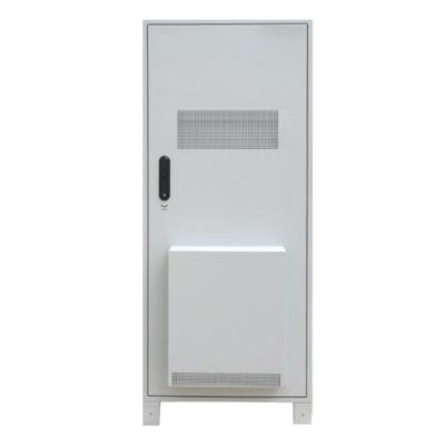 China ISO14001 IP55-IP68 Outdoor Communication Cabinet with Air Conditioner Cooling System 100-225kg for sale