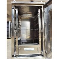 China Stainless Steel Outdoor Telecom Cabinet IP66 IP67 304 316 for Telecom Power Equipment for sale