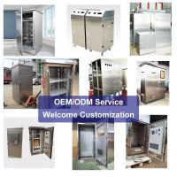China Stainless Steel Outdoor Telecom Cabinet IP66 IP67 304 316 for Telecom Power Equipment for sale