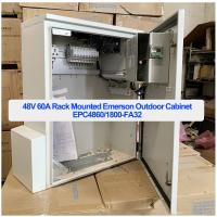 China Emerson Steel Telecom Battery Cabinet Rack Mounted EPC4860/1800-FA3 IP55 for sale