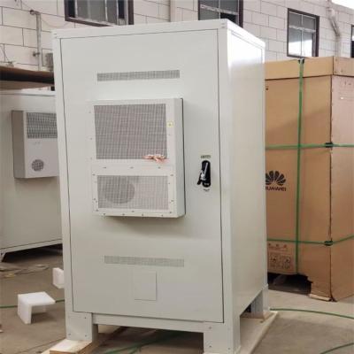 China Outdoor Telecom Cabinet 900x900x2200mm IP55 Waterproof Anti Theft 3000W Power Supply for sale