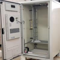 China Outdoor Telecom Cabinet 900x900x2200mm IP55 Waterproof Anti Theft 3000W Power Supply for sale