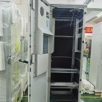 China Customizable 18U 42U Outdoor Waterproof Network Cabinet IP55 Galvanized Steel Telecom Enclosure for sale