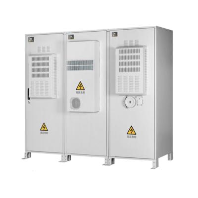 China Outdoor Telecom Cabinet IP65 Powder Coating Weatherproof Distribution Electrical Enclosure 100-225kg for sale