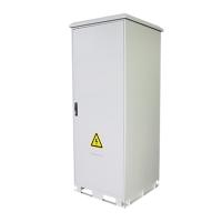 China Outdoor Telecom Cabinet IP65 Powder Coating Weatherproof Distribution Electrical Enclosure 100-225kg for sale