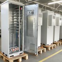 China 5G Outdoor Telecom Cabinet IP55 Anti Theft Lock Heat Insulation Corrosion Resistant for sale
