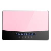 China 2022 New Design Bathroom Instant Electric Heating Water Boiler Shower Water Heater Stainless Steel Touch Button Wall Mounted 220 for sale