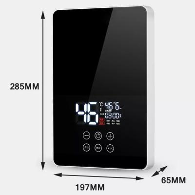 China Custom Induction Water Heater 6KW Endless Touch Button Contorl for sale