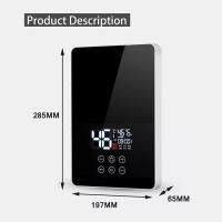 China 6KW Bathroom Water Heater Electric For Shower Instantaneous Heating for sale