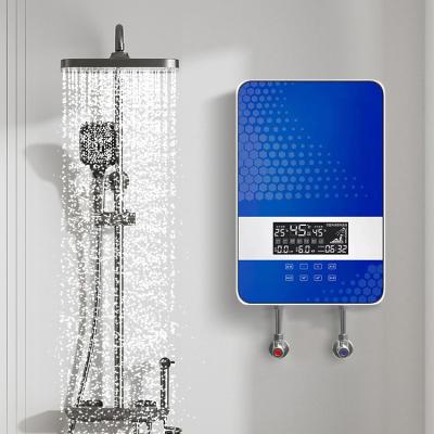 China Bath Instant Hot Water Portable Shower 8000W / 8500W Small Shower Water Heater for sale
