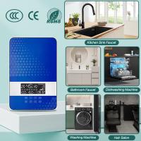 China Bath Instant Hot Water Portable Shower 8000W / 8500W Small Shower Water Heater for sale