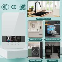 China Household Bathroom Instant Water Heater Shower 8KW Wall Mounted for sale